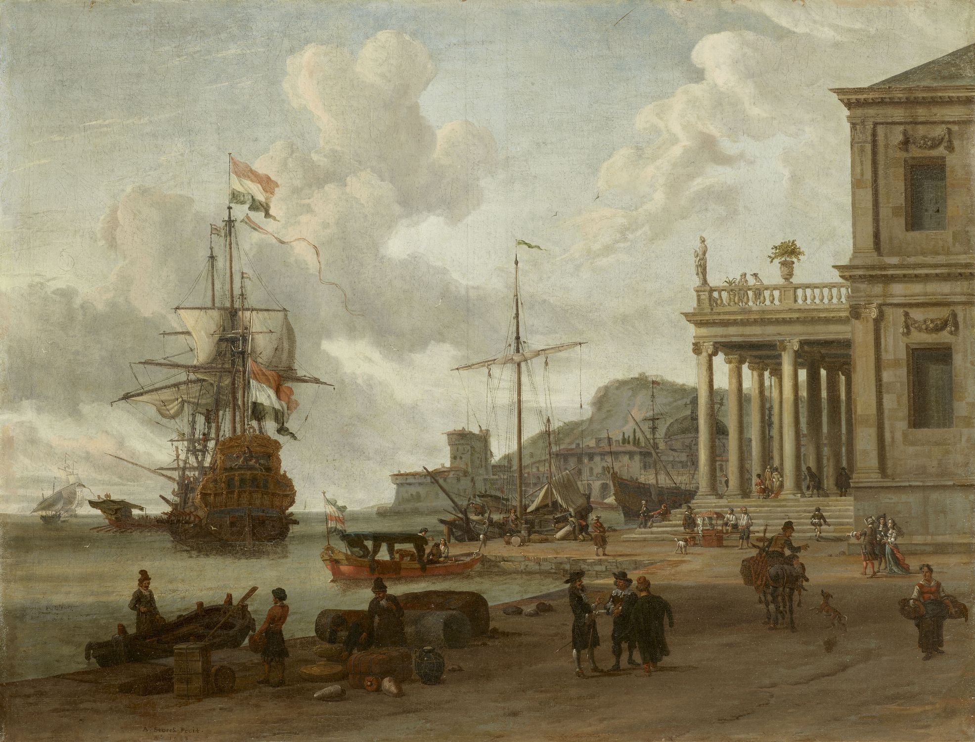 L'Entrée du port de Marseille par - œuvre d'art analysée en images | Panorama de l'art