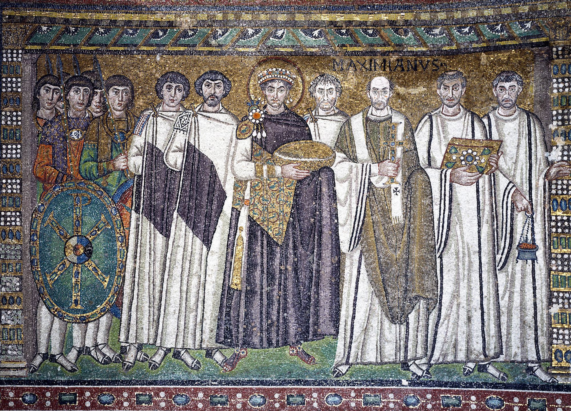 Théodora et les dignitaires de la cour par - œuvre d'art analysée en ...