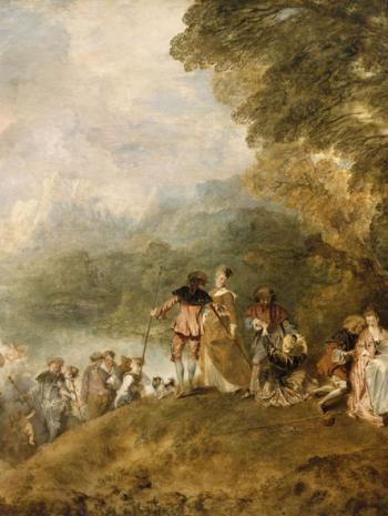 Découvrir les œuvres de Watteau Antoine analysées et commentées par les ...
