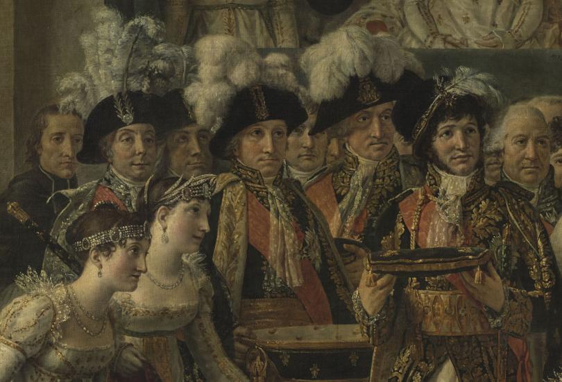 Sacre de l'empereur Napoléon Ier et couronnement de l'impératrice ...