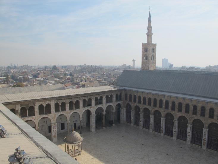 La mosquée des Omeyyades à Damas par - œuvre d'art analysée en images ...