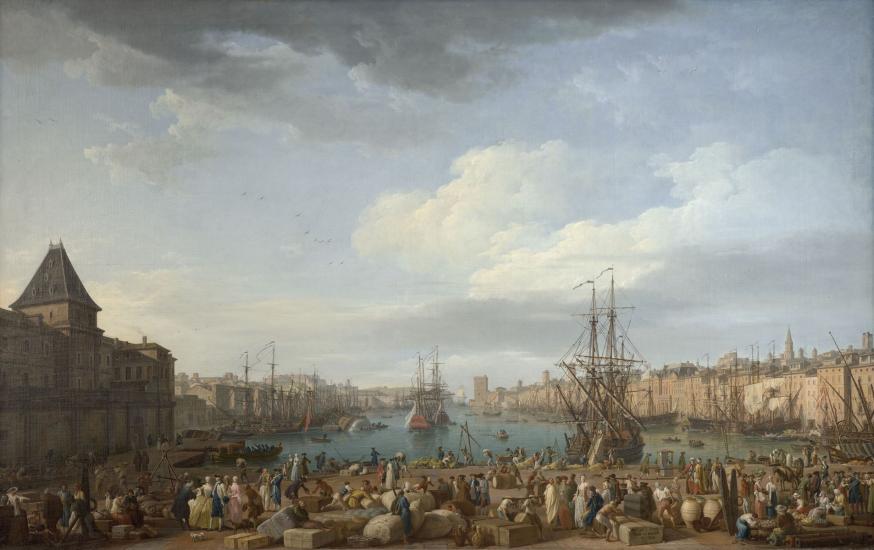 L'Entrée du port de Marseille par - œuvre d'art analysée en images | Panorama de l'art