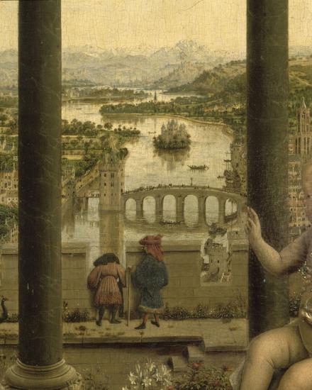 La Vierge et l’Enfant au chancelier Rolin par - œuvre d'art analysée en ...